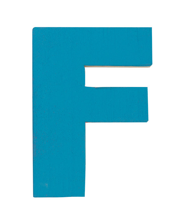 Letra F azul oscuro – La casita de Margaux