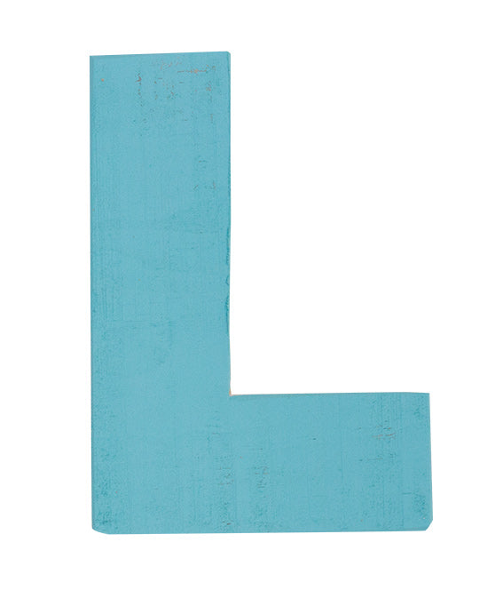 Letra L azul claro – La casita de Margaux