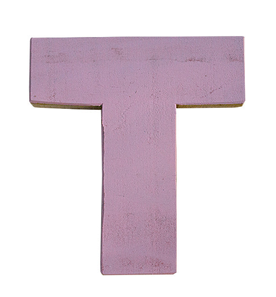 Letra T rosa – La casita de Margaux